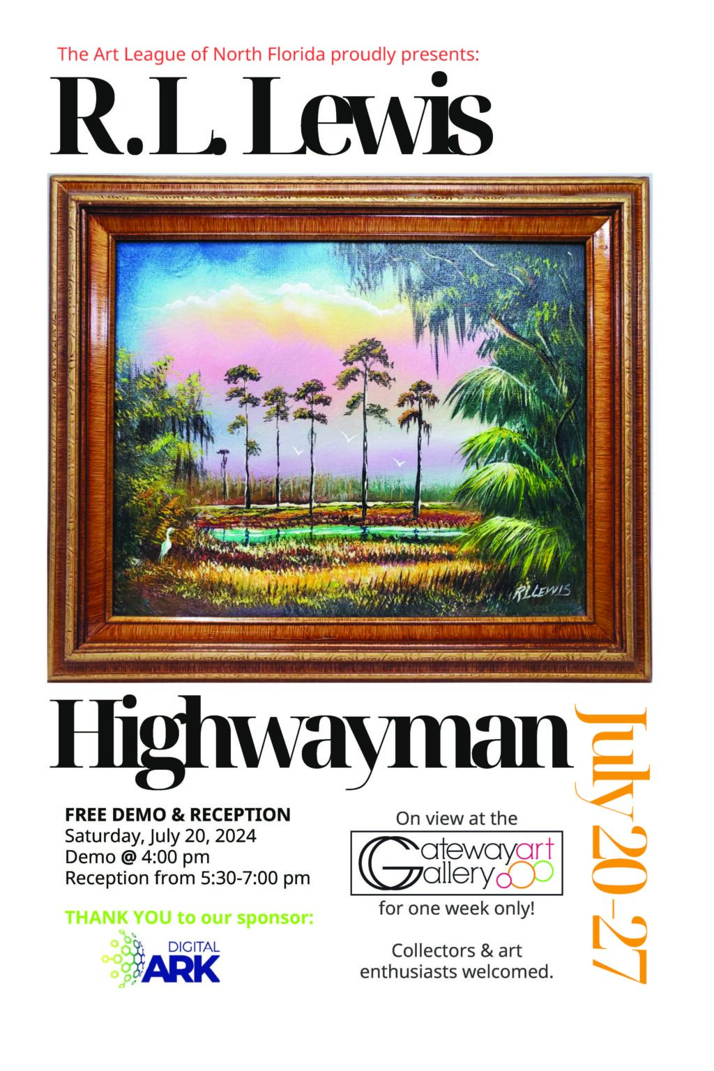 Featured Artist: R. L. Lewis (July 2024)